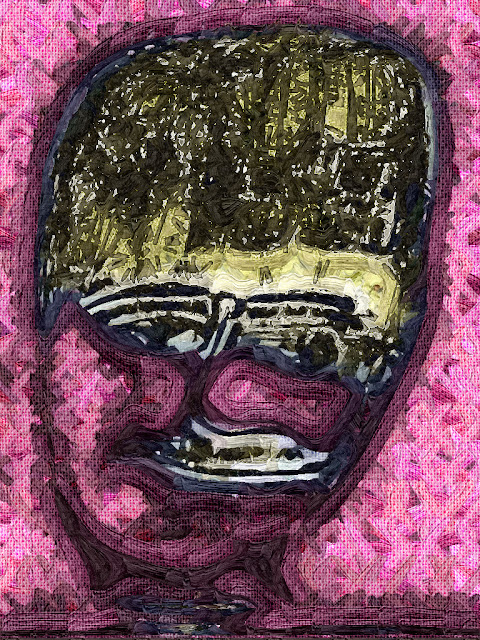 All This Is That: Painting: One of the chinless wonders