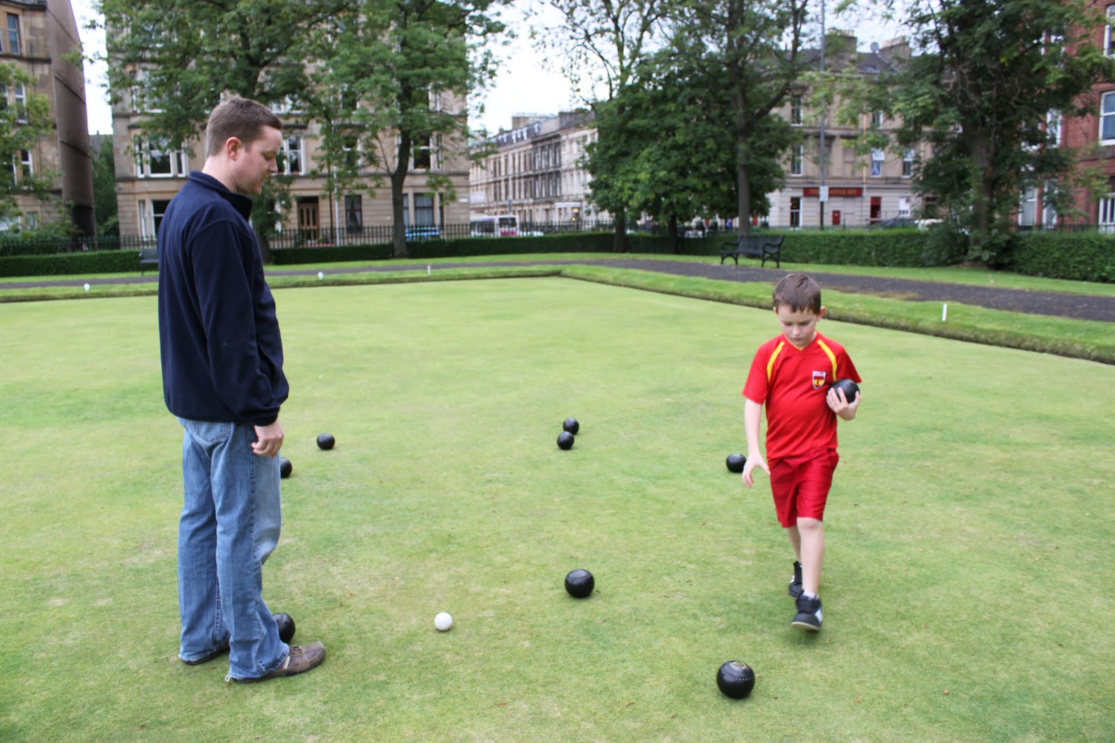 Mickelsen Family Adventures: Lawn Bowling