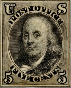 First Postal Stamps: First Postal Stamps Issues of Uinted States 1847