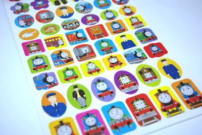 LittleWonderlandFriends: Thomas the Tank Engine Stickers Sticker Book ...