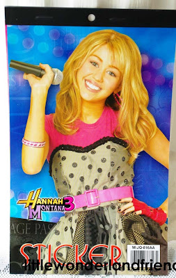 LittleWonderlandFriends: Hannah Montana Miley Stickers Sticker Book 372 ...