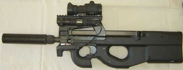 Military and Defense: Modern Firearm : FN P90 Submachine gun ( Belgium )