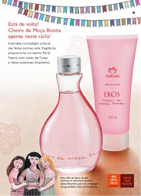 Meu Mundo Colorido Cintilante: Água de Banho Natura Ekos: Cheiro de ...