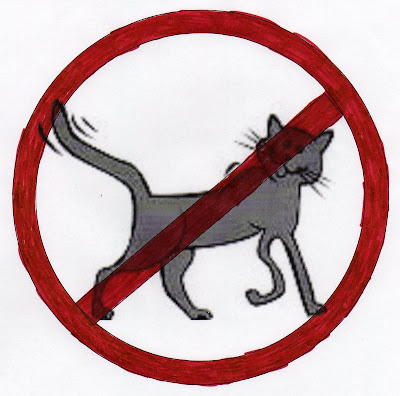 Linda's Family News: No Cat Zone