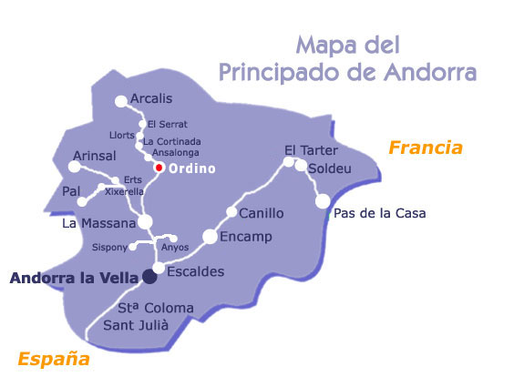 Andorra Para Iniciados: Onde Fica Andorra?