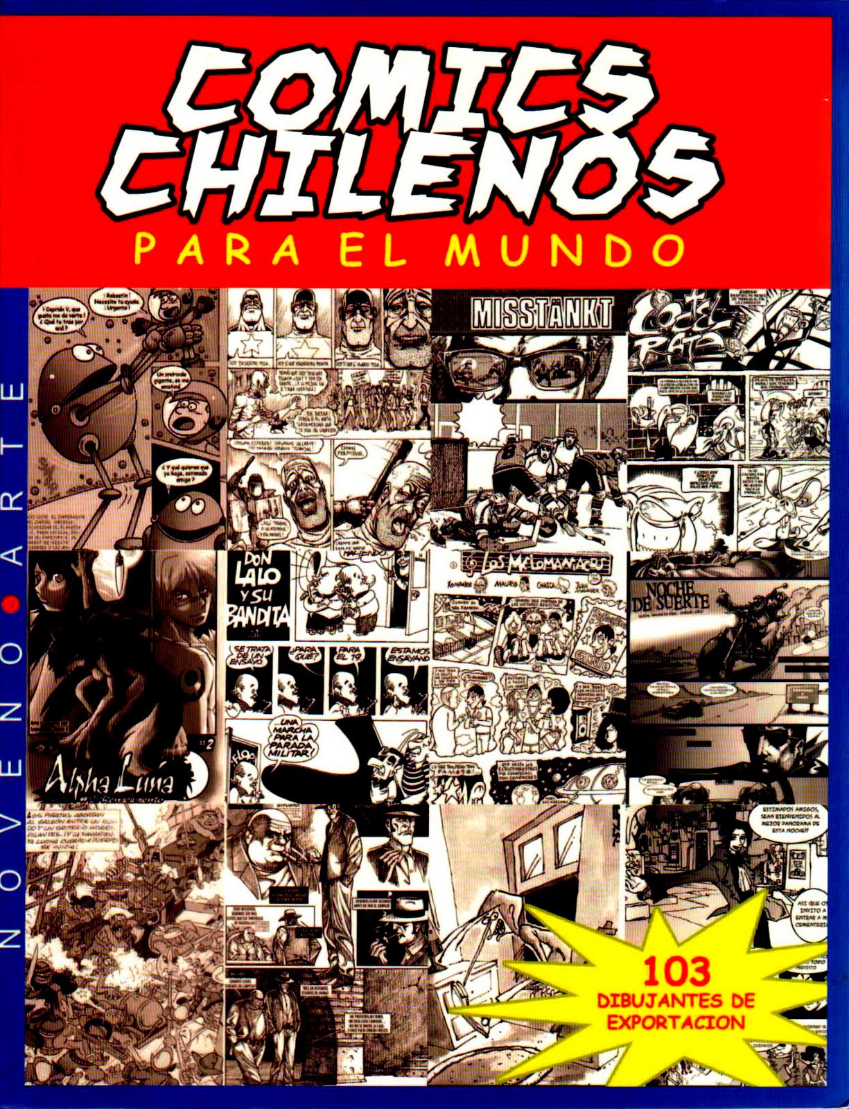 .: COMICS CHILENOS PARA EL MUNDO: 103 DIBUJANTES