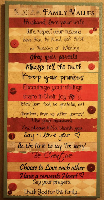 Bushel and a Peck: Family Values