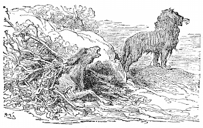 Aesop's Fable Stories: The Lion and the Donkey