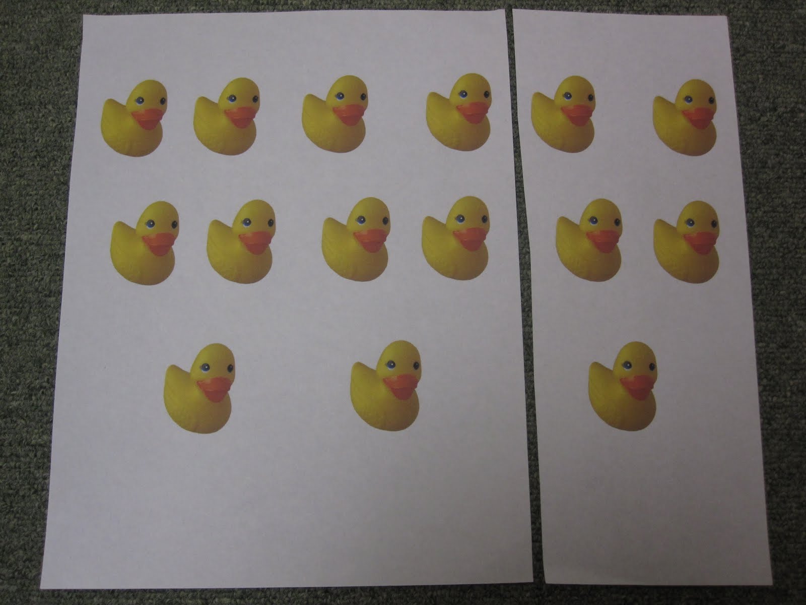 Early Literacy Connection: STORY EXTENSION: 10 Little Rubber Ducks