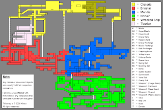 SuperMetroid DataBase: Super Metroid: Mapas