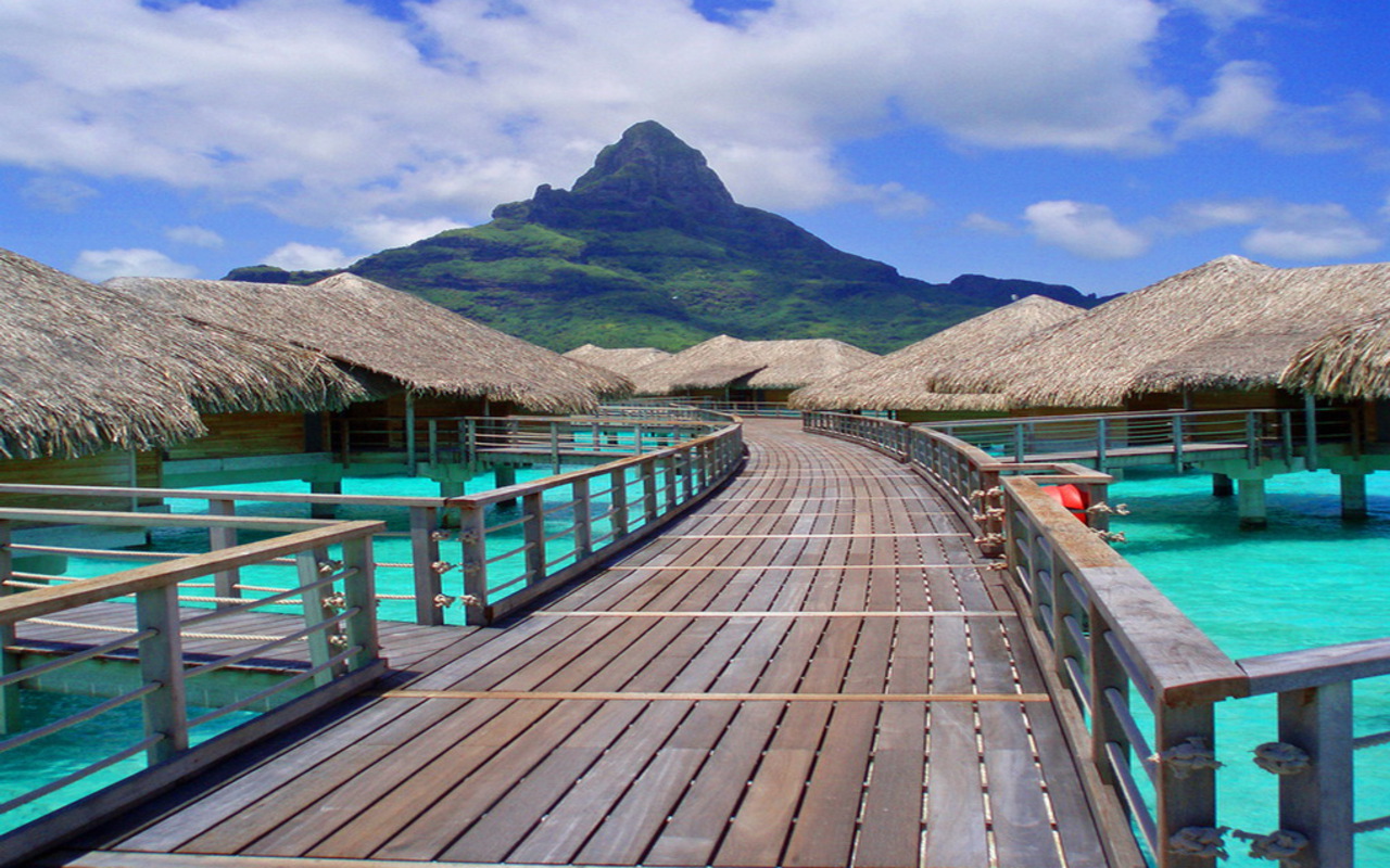 Bora Bora - Paradise Island | Hd Desktop Wallpaper