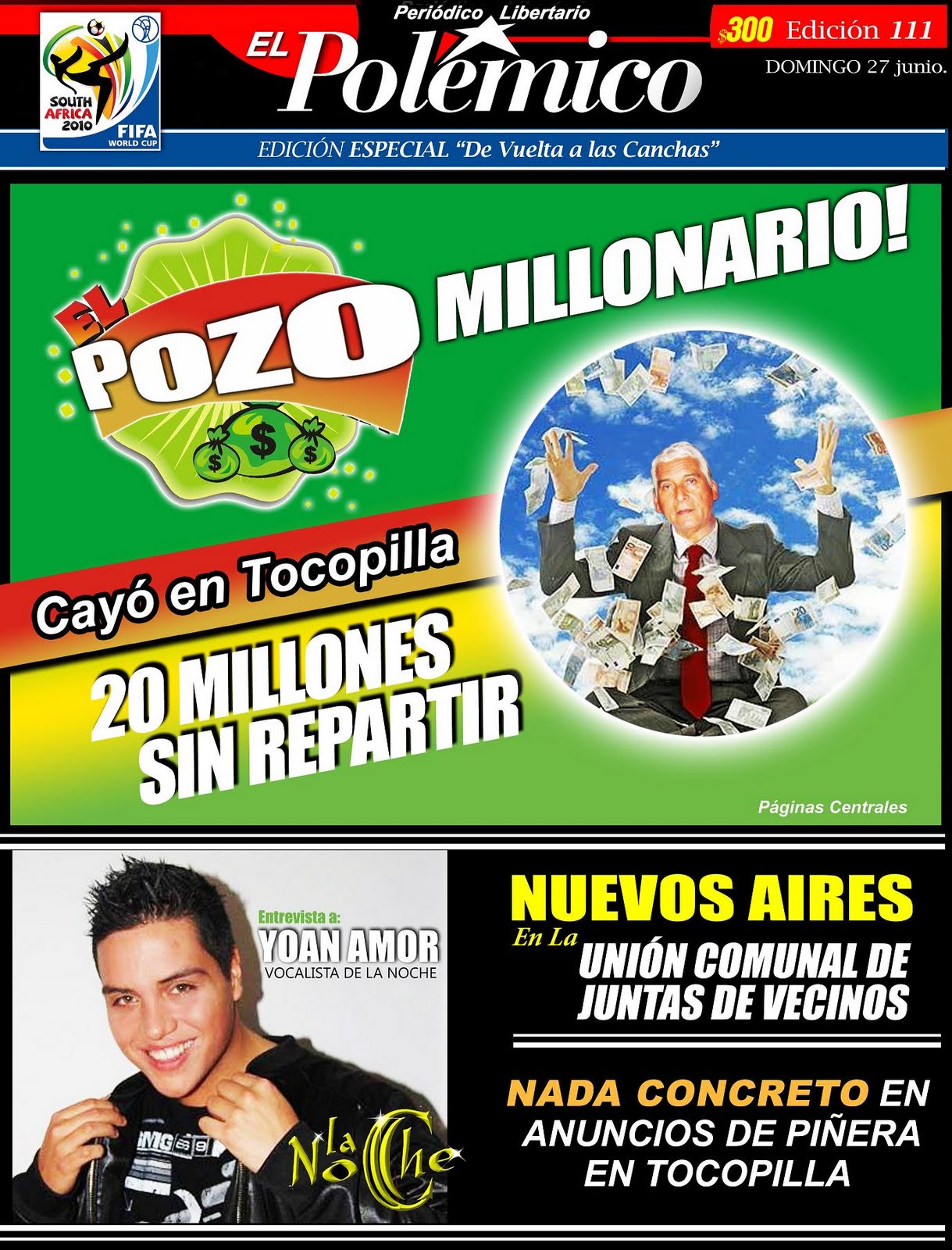 VUELVE "EL POLÉMICO" A LOS KIOSCOS DE TOCOPILLA - [ El Polémico ...