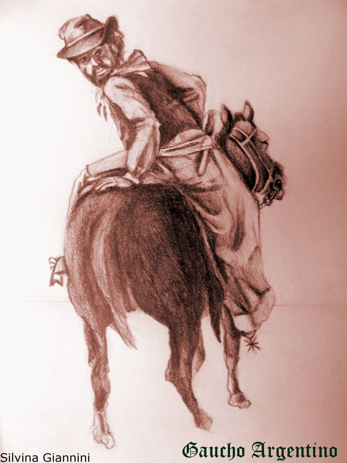 Gaucho Para Dibujar Facil - Urema Nacor