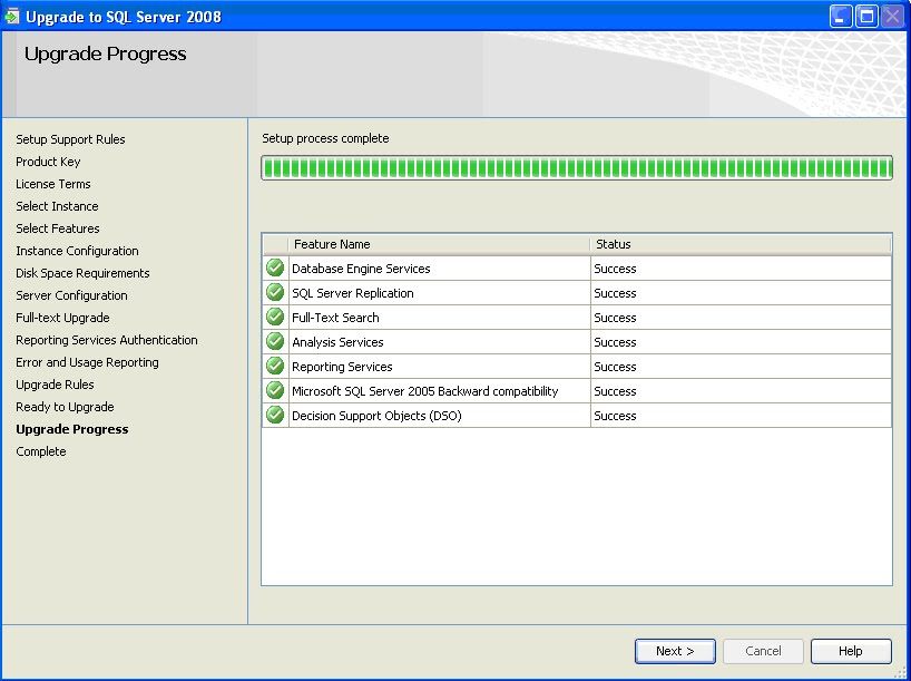 SQL Server Buddy: Upgrade SQL 2005 to SQL 2008