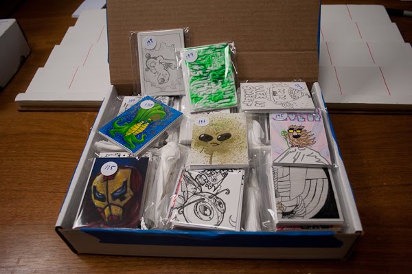 TGB: ART HUSTLE artist sketch cards