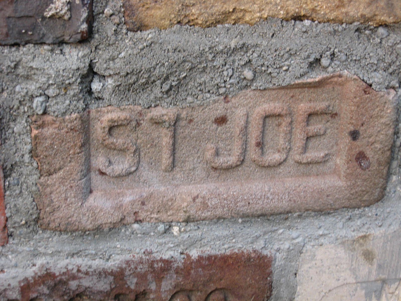 Kentucky Brick Man: St Joe
