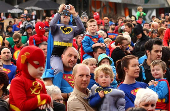 village of fun: Superhero Gathering Sets New World Record