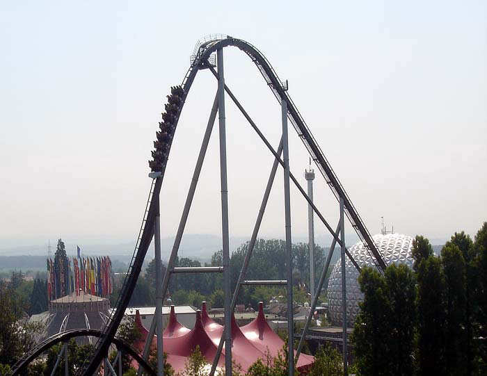 village of fun: Silver Star Roller Coaster, Europa Park - Germany