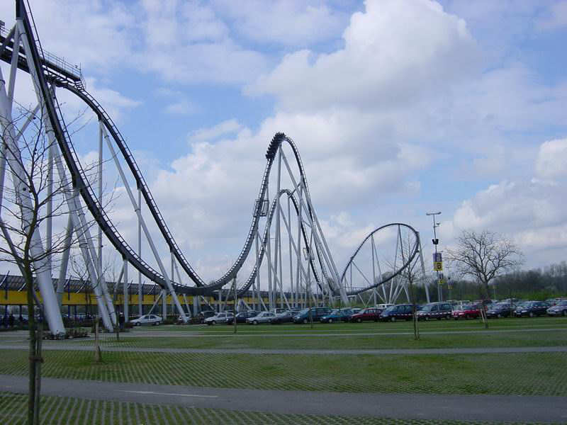 village of fun: Silver Star Roller Coaster, Europa Park - Germany