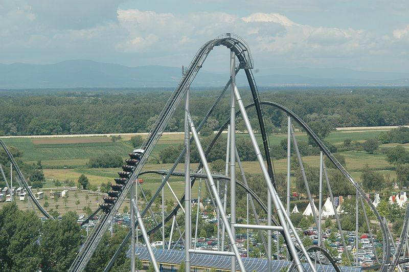 village of fun: Silver Star Roller Coaster, Europa Park - Germany