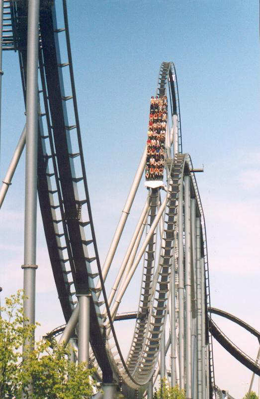 village of fun: Silver Star Roller Coaster, Europa Park - Germany