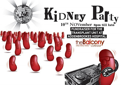 QuinkyArt: Kidney Party invite