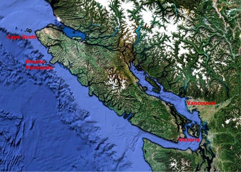 m/v WILD BLUE Cruising Blog: #32 Cape Cook, Brooks Peninsula, and Kyuquot