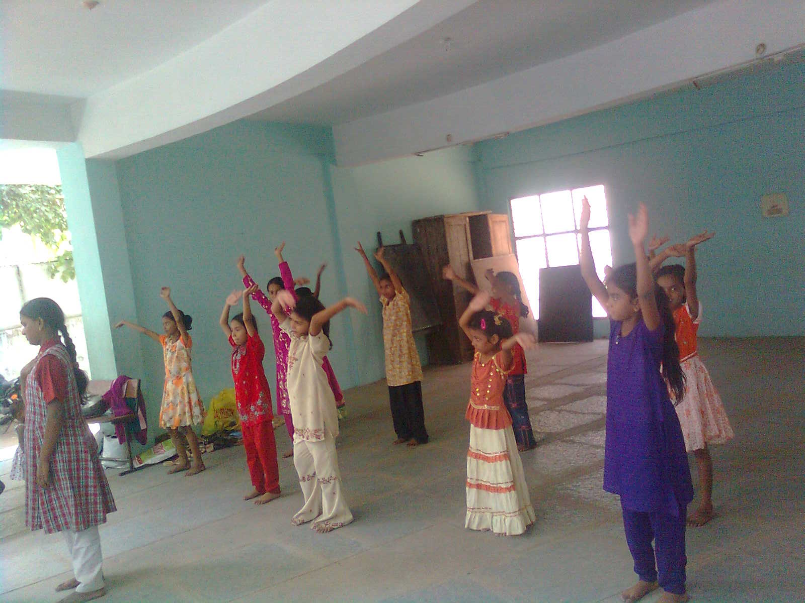 Talking Education: Dance workshop by Naandi Foundation....