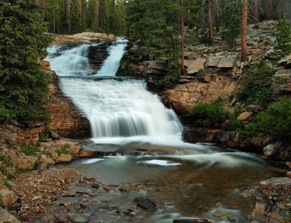 Photography of Lowell Harris: Upper Provo River Falls
