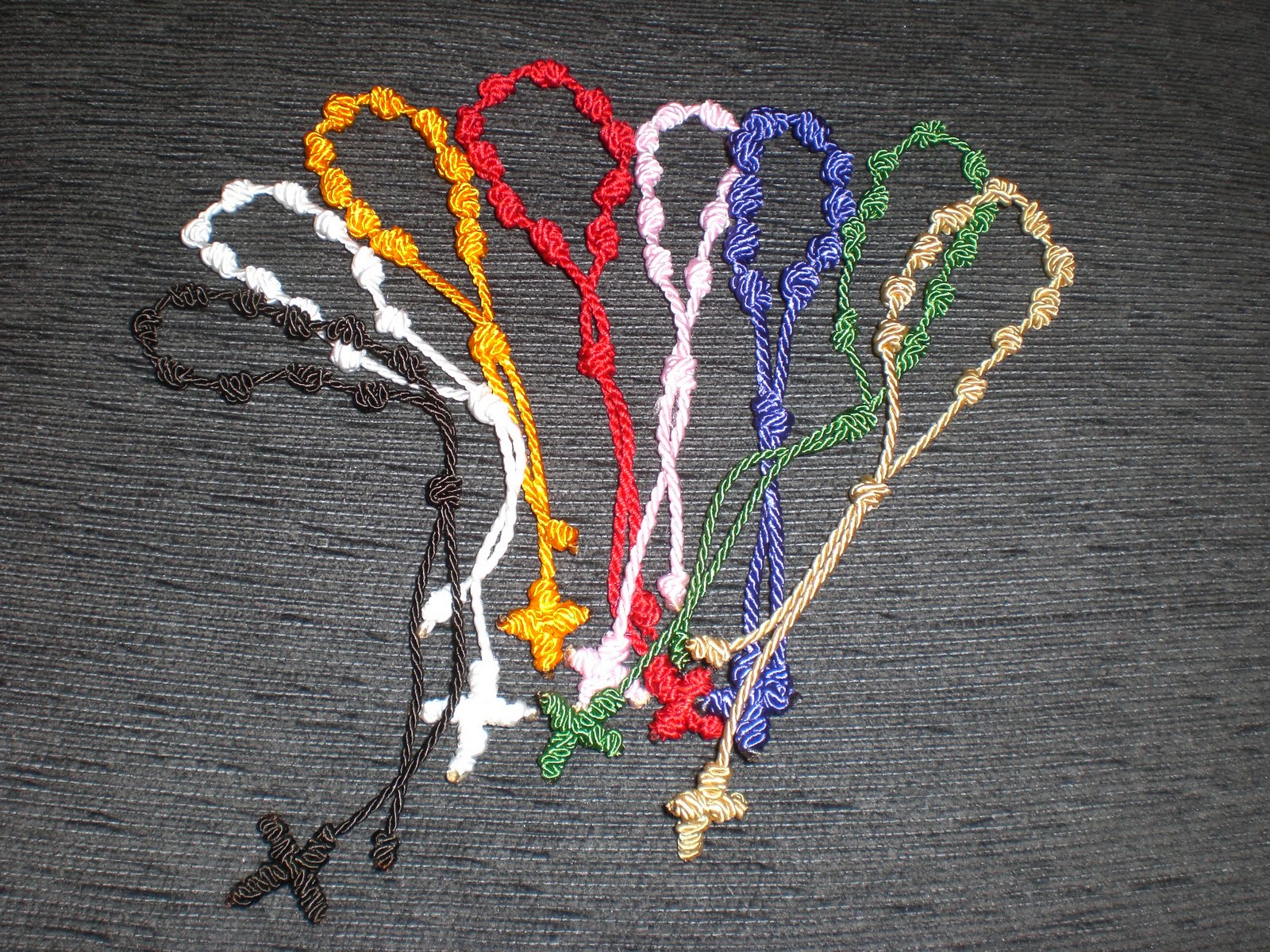 MIS MANUALIDADES por Mª Jose: PULSERAS DECENARIOS