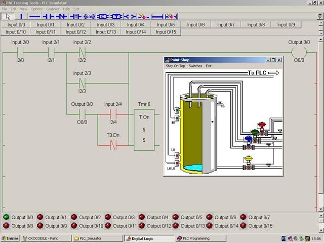 ELETROTÉCNICA: PLC SIMULATOR