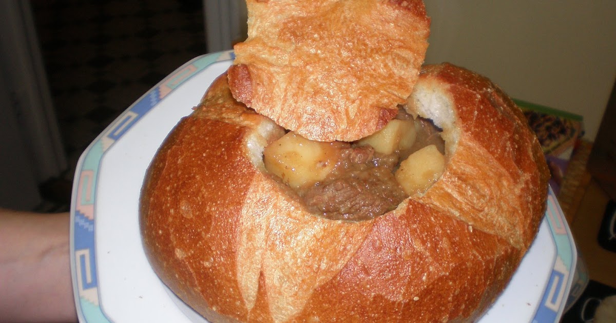 Fooditka: A Beef Stew Bread Bowl and Other Necessary Indulgences