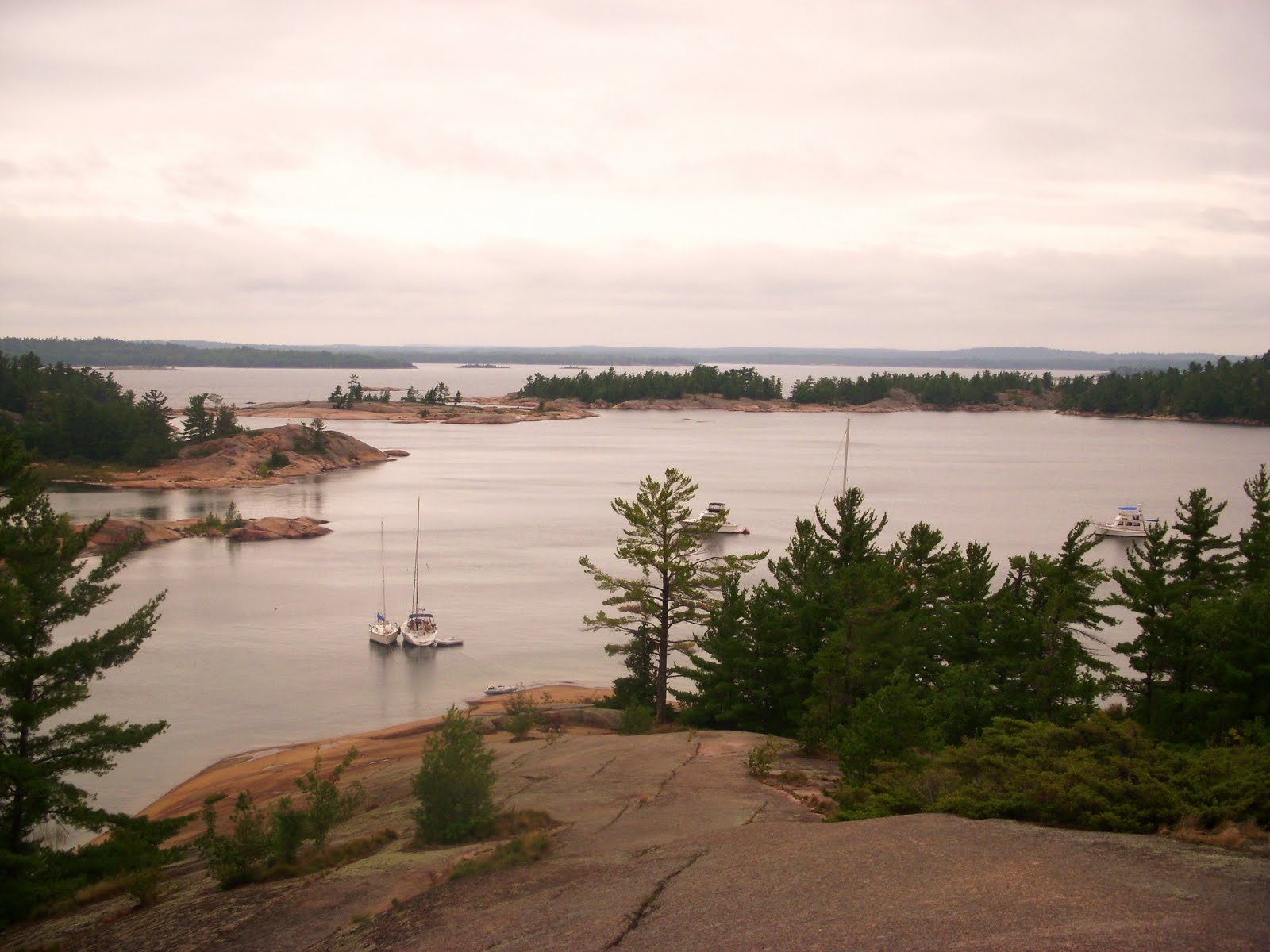 Baby Grand Adventure: North Channel Benjamin Islands 9-2-10