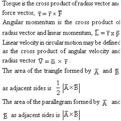 Physics Complete: Vectors Cross Product