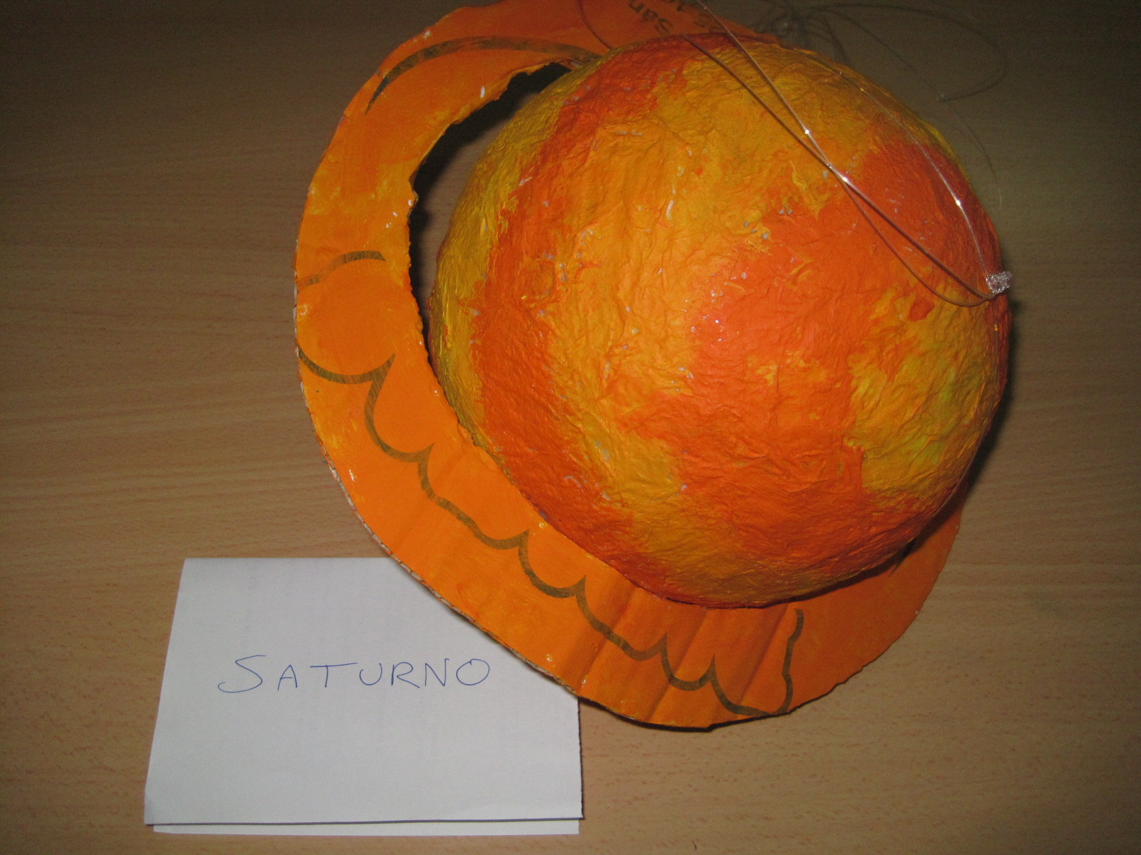 LA CIENCIA DE LA VIDA: MAQUETAS 2010. SISTEMA SOLAR