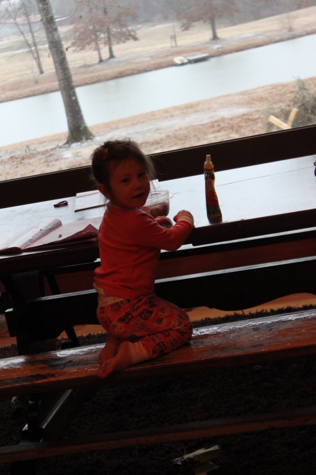 Mojoy: Gabbi loves her breakfast!