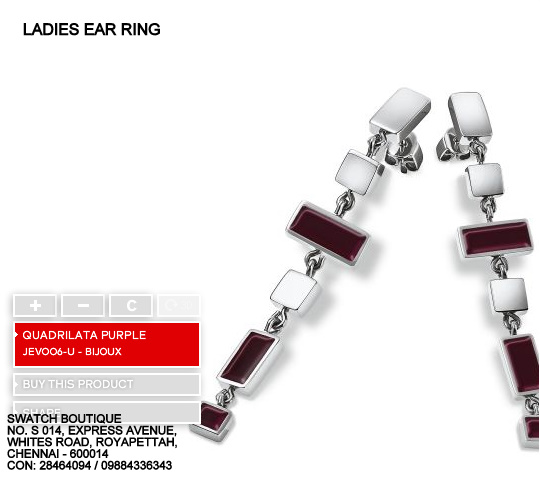OFFICIAL SWATCH STORE - CHENNAI: SWATCH BIJOUX NEW COLLECTION