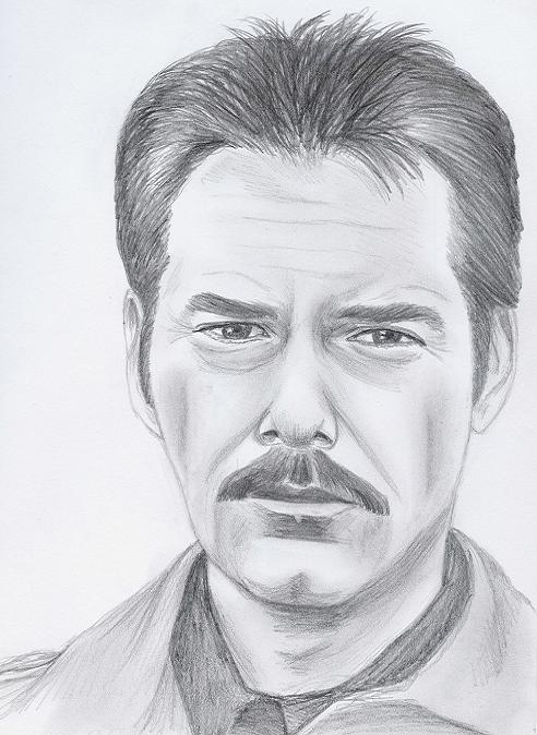 The Twilight Saga Sketches: Charlie Swan