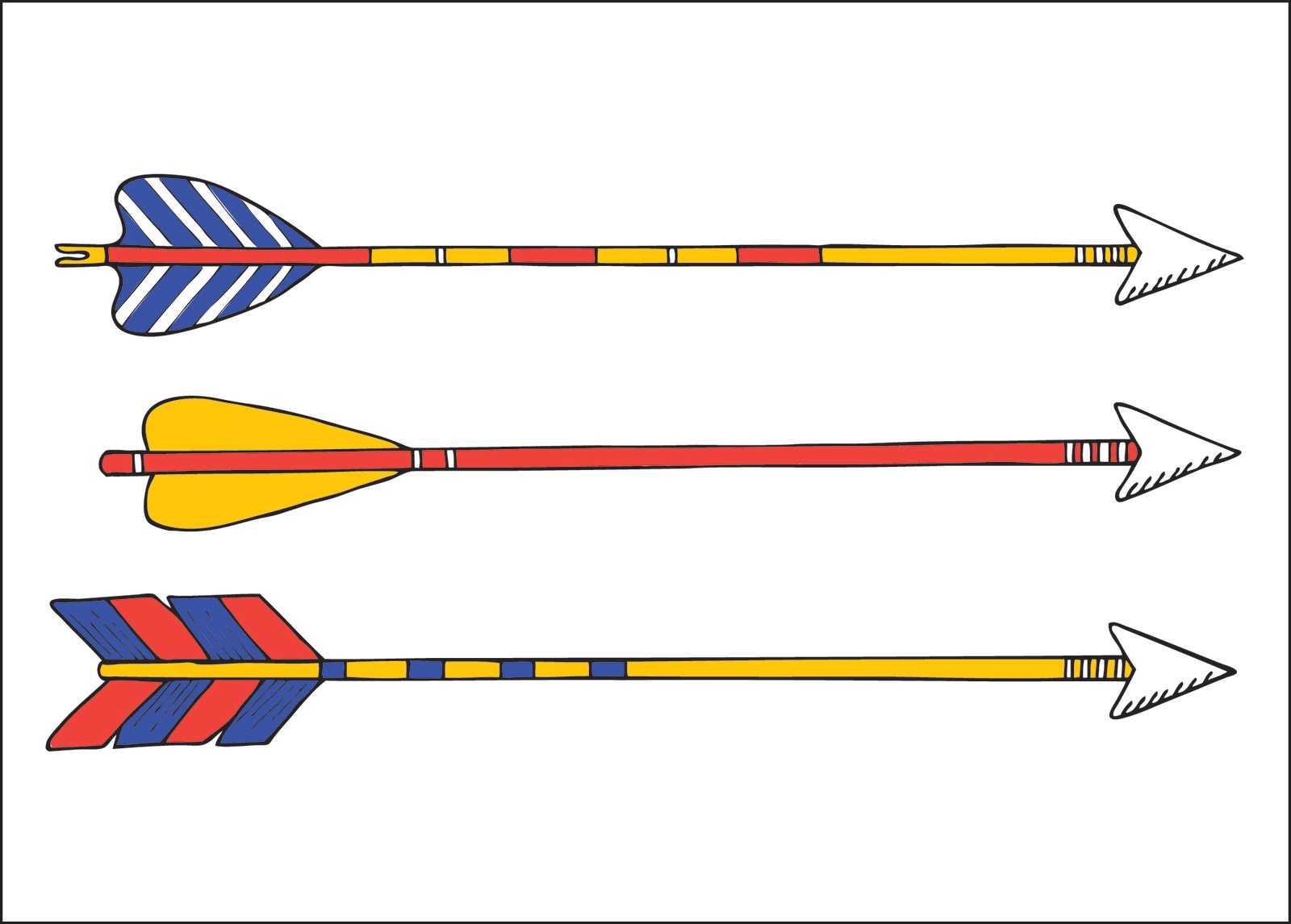 Adventures in Making: CRITIQUE: Arrows Card Design