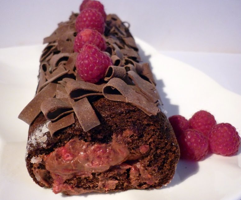 PINK BYTES: Chocolate Raspberry Roulade