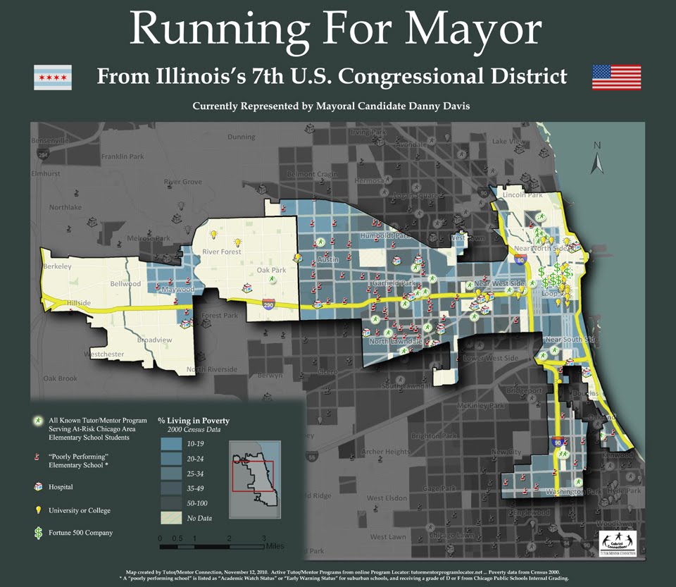 Mapping For Justice: Map Gallery: Danny Davis drops out of Chicago ...