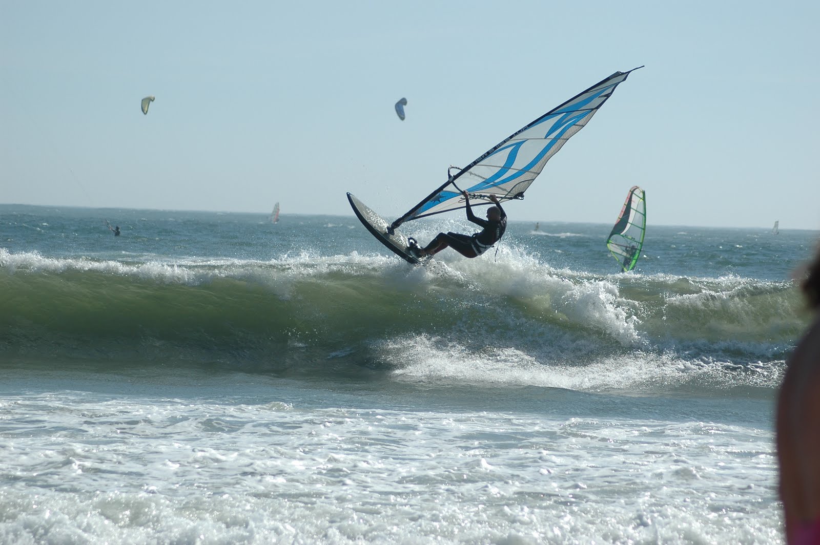 Hot Trips: Fun surfing with a sail
