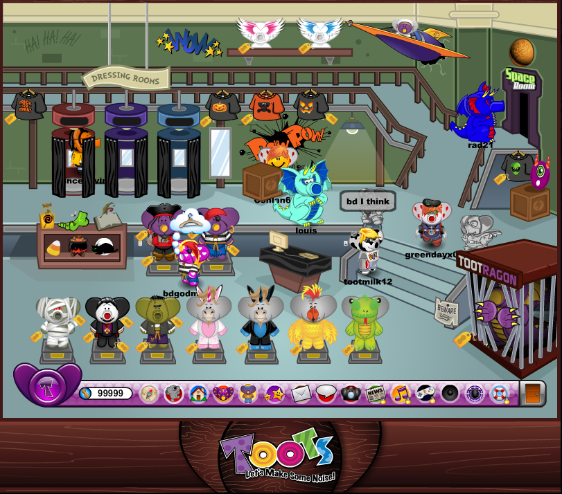 PrimaryGames Official Blog: Tootsville's Capes and Cowls Now Open