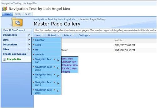 Top Navigation Bar & it’s customization – SharePointSD