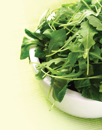 Cantinho Vegetariano: Rúcula no cardápio já!