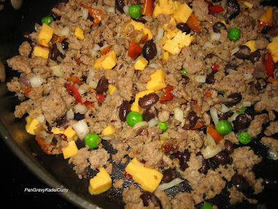 Pan Gravy Kadai Curry: Puff Pastry Pillows