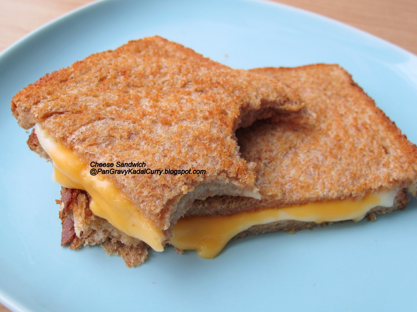 Pan Gravy Kadai Curry: Basics: Good Old Cheese Sandwich