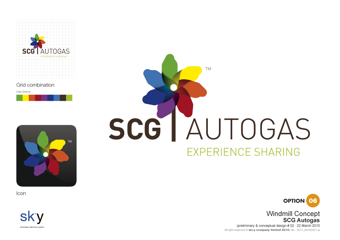 ace*design / koradon: scg group logo 1.5 draft