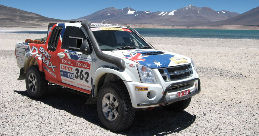 4x4Wheelz: ISUZU in rally Dakar Specification