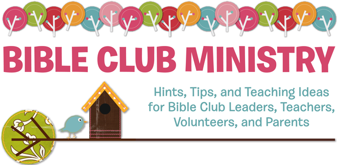 Bible Club Ministry Blog: Bible Club Crafts = Creative Learning